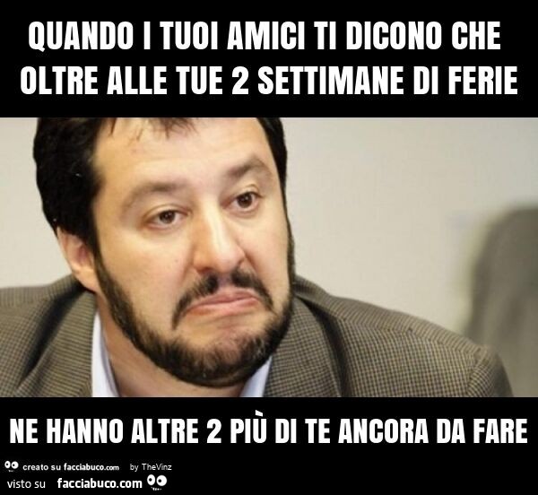 Tutti i meme su Matteo Salvini - Facciabuco.com