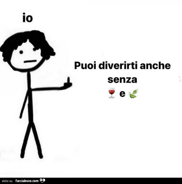 Tutti i meme sul Dito Medio - Facciabuco.com