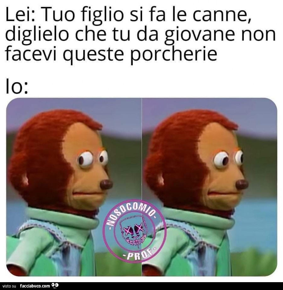 Tutti i meme su La scimmia che si gira - Facciabuco.com