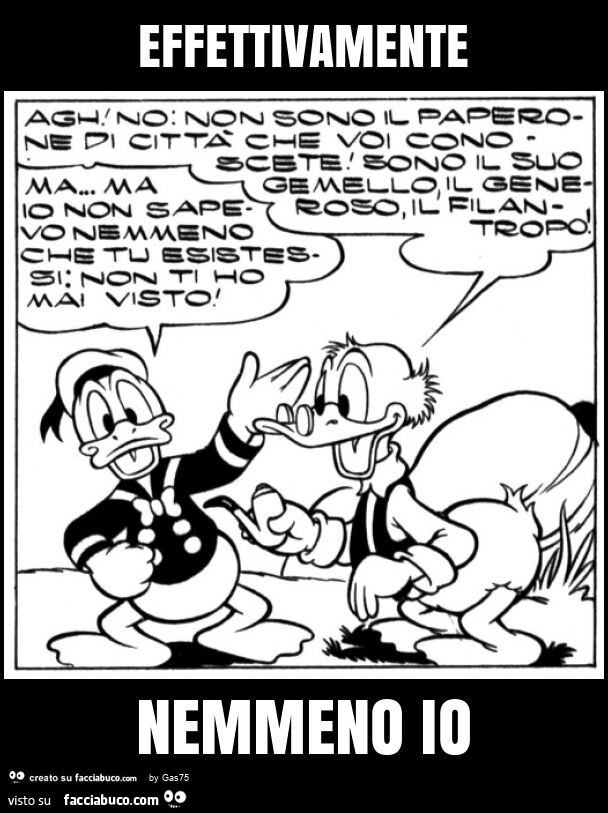 Tutti i meme su Paperino - Facciabuco.com