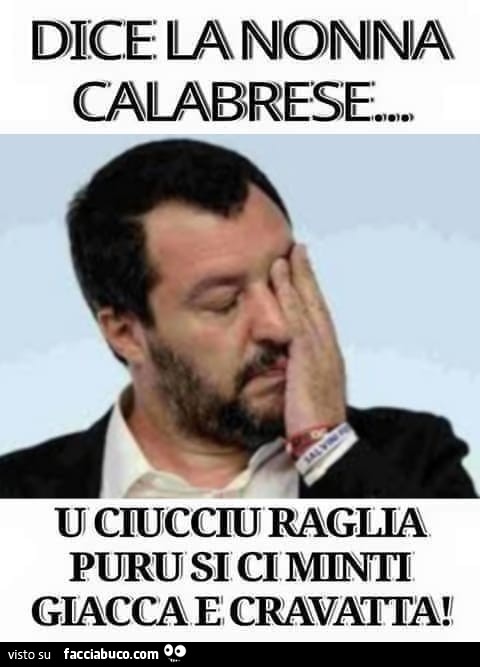 Tutti i meme sul Dialetto Calabrese - Facciabuco.com