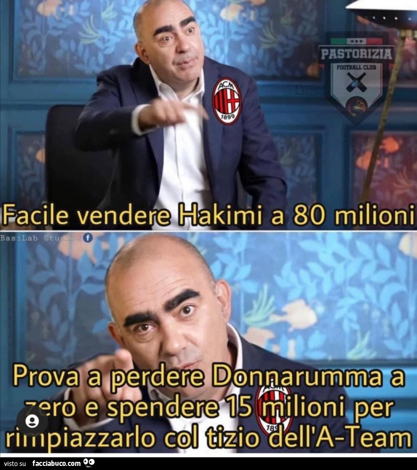 Tutti i meme sul Milan - Facciabuco.com