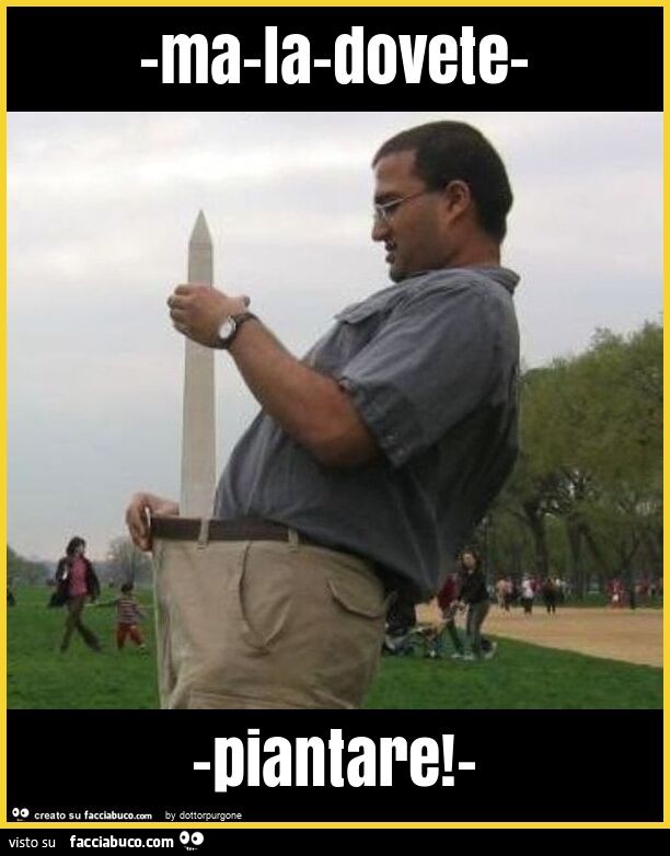 Tutti i meme su obelisco - Facciabuco.com