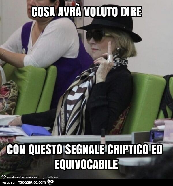 Tutti i meme sul Dito Medio - Facciabuco.com